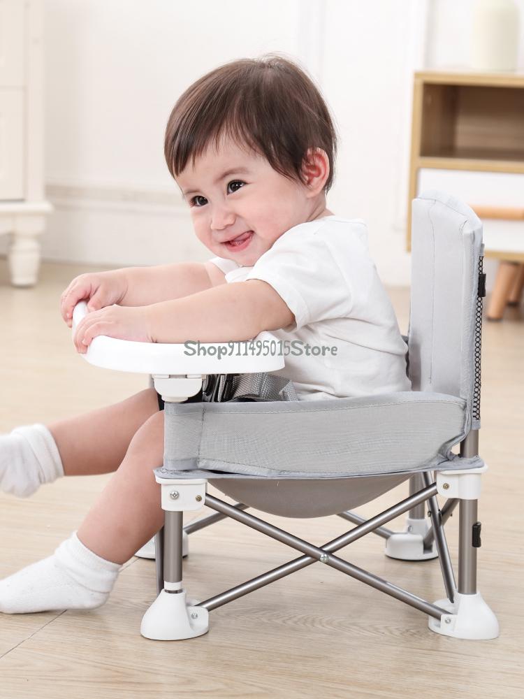 Child Dining Chair Baby Dining Table Foldable Port... – Grandado