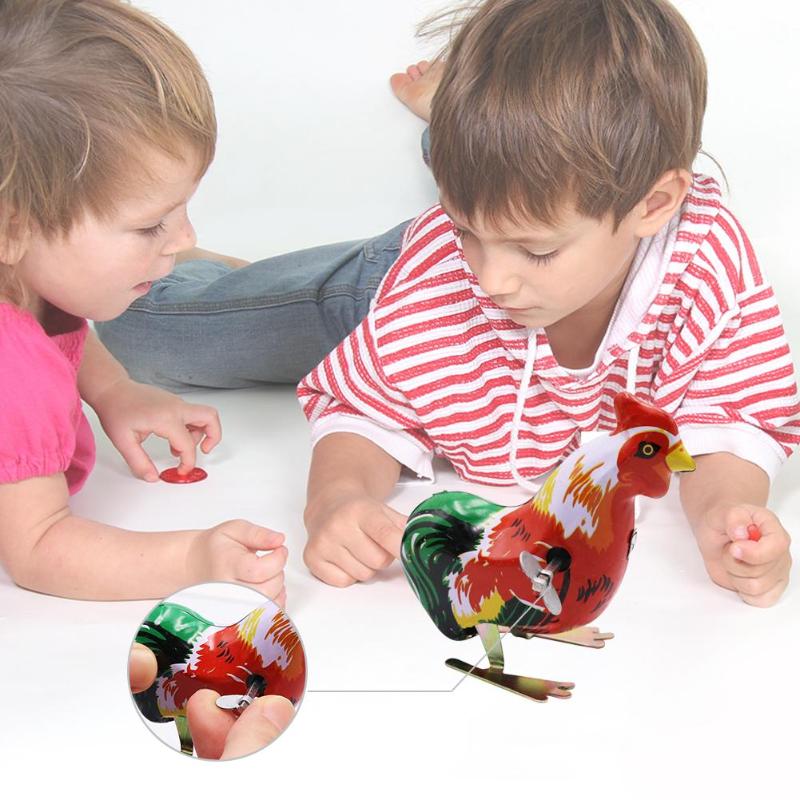 1 pc Mini Klassischen Uhrwerk Tier Hahn Retro Nost... – Vicedeal