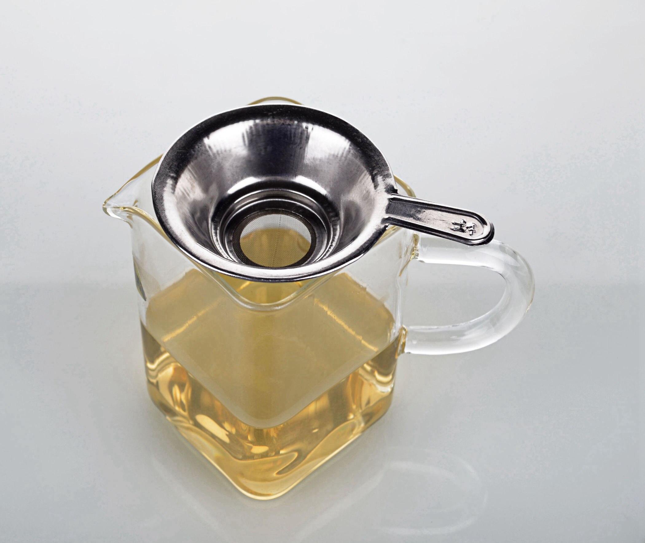 1x rustfritt stål, liten finmasket te trakt filter... – Grandado