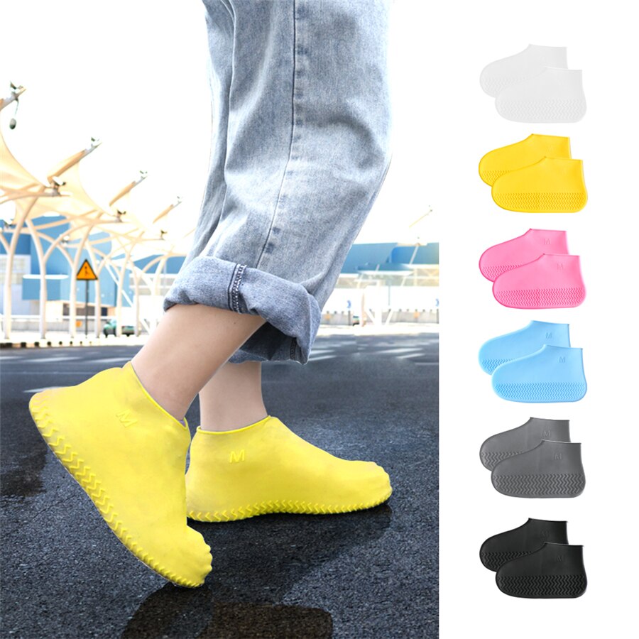 10Pairs Waterproof Shoe Cover Silicone Shoes Prote... – Vicedeal
