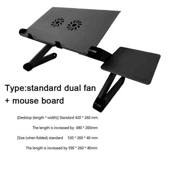 Laptop stand desktop bed lazy computer desk portab... – Vicedeal