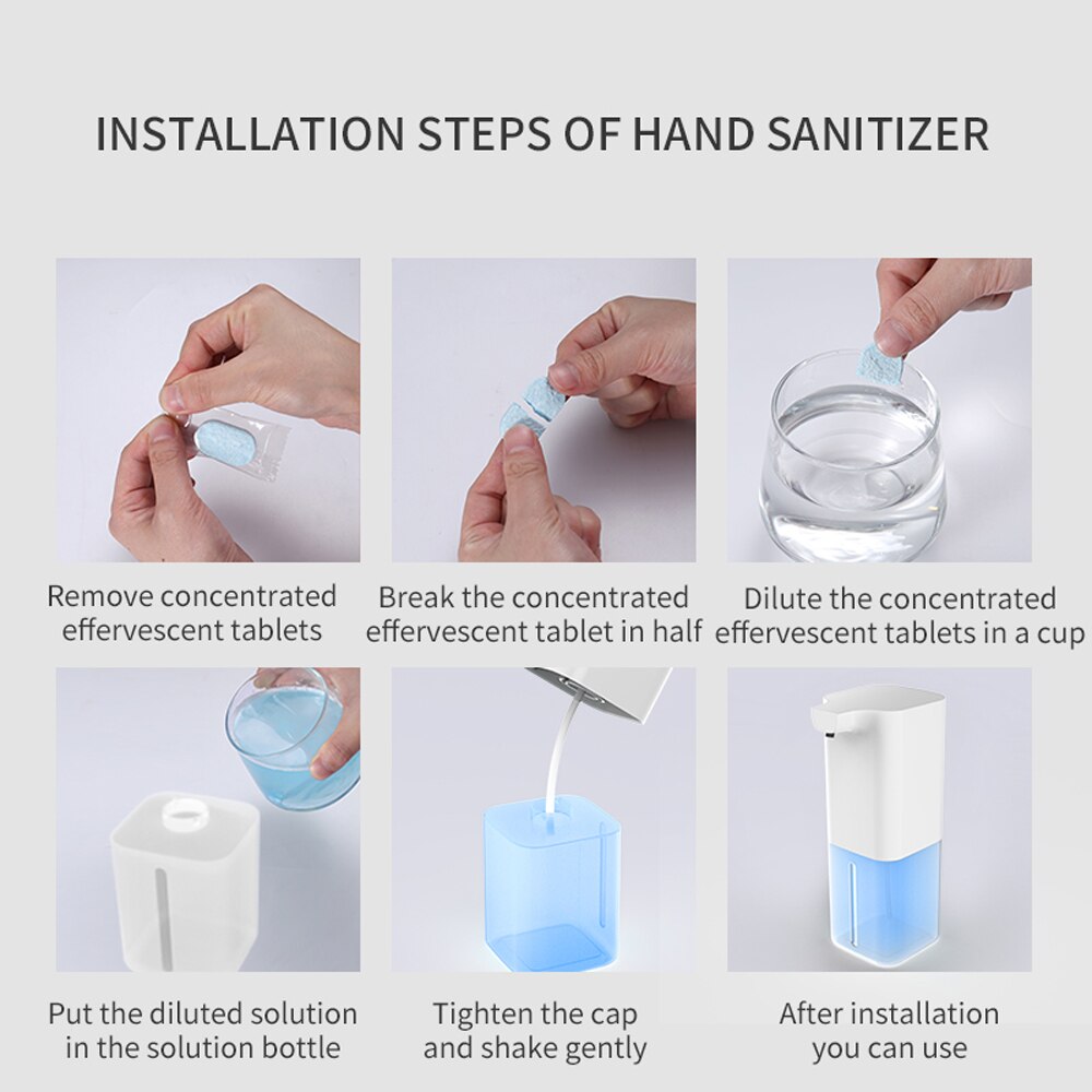 350ML Automatic Non-contact Soap Dispenser Infrare... – Vicedeal
