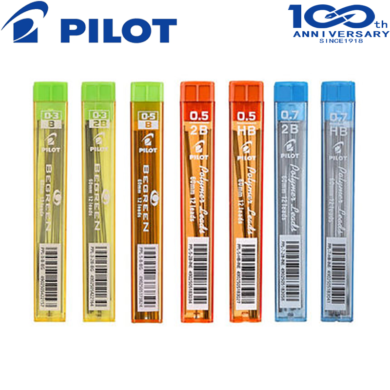 12 PCS/Lot Japan Pilot PPL-5 Polymer Pencil Leads ... – Vicedeal