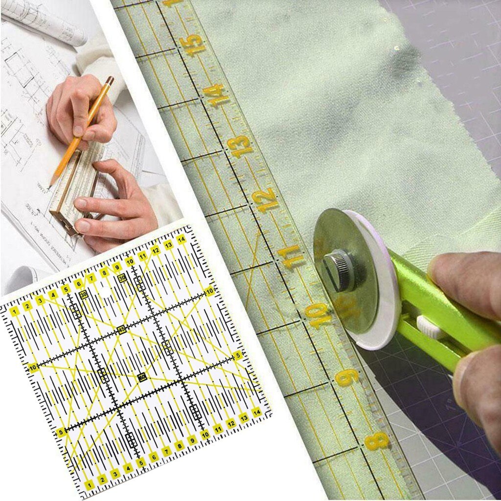 Transparent Quilting Sewing Patchwork Ruler Home A... – Grandado