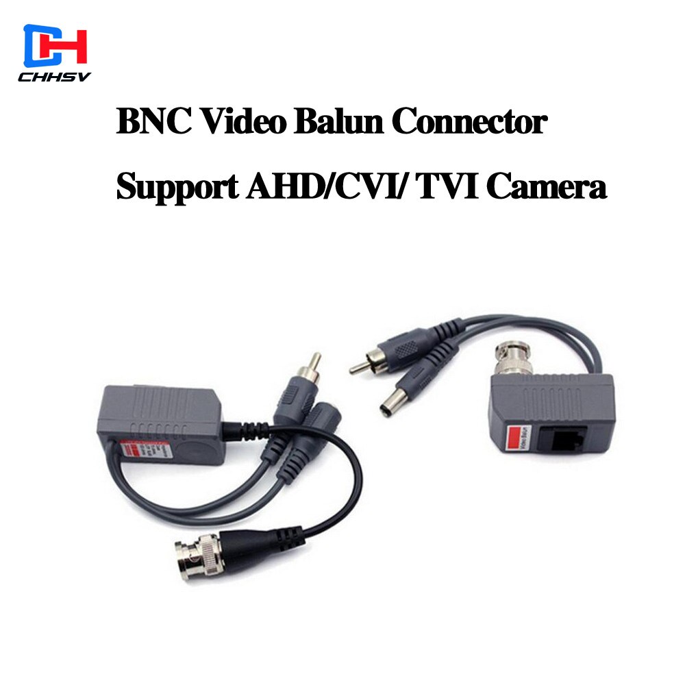 UTP CCTV BNC video Balun power Passive Balun Rj45,... – Grandado