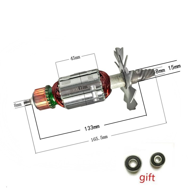 Rotor 953297e ac220-240v ersätt för hitachi sat 18... – Grandado