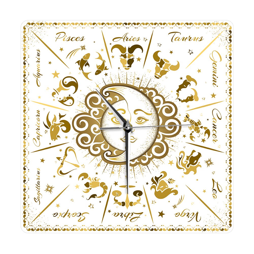 Retro Style Zodiac Signs Horoscope Astrology Decor... – Grandado