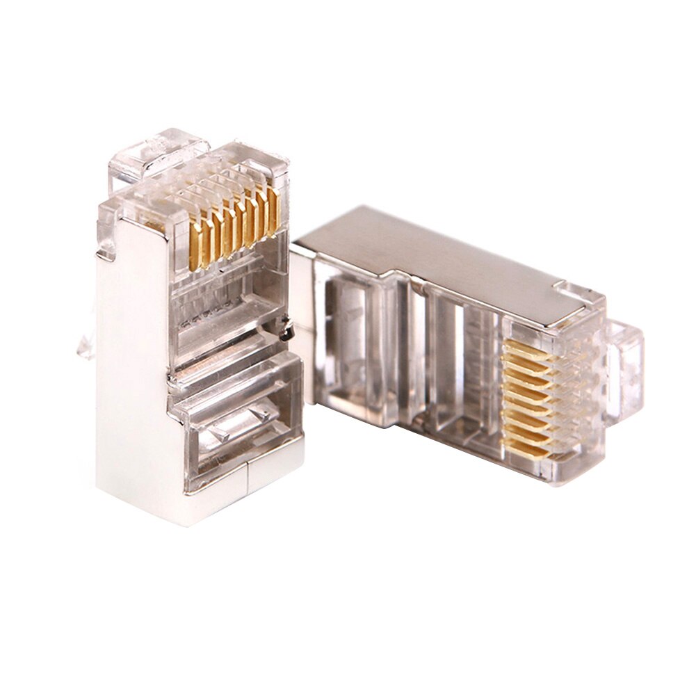 Cat6 RJ45 Connector Modulaire Ethernet Kabel Hoofd... – Vicedeal