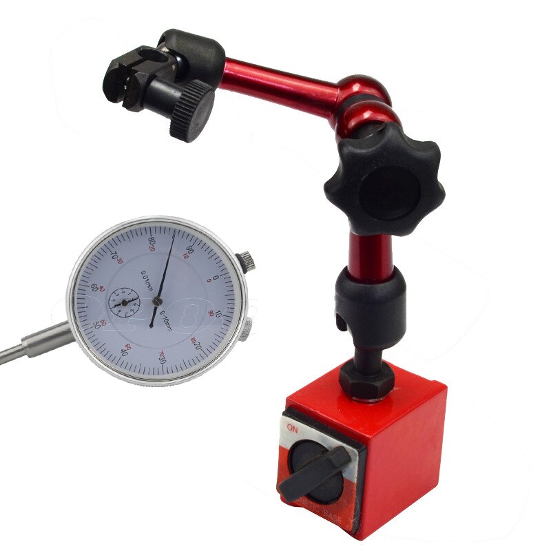 Mini 10mm Dial Indicator Magnetic Stand Base Holde... – Vicedeal