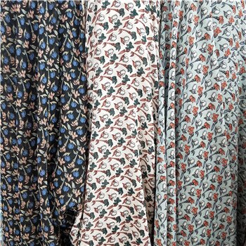 Chiffon Gedrukt Ramee Stof Draperen Verdikking Ond... – Grandado