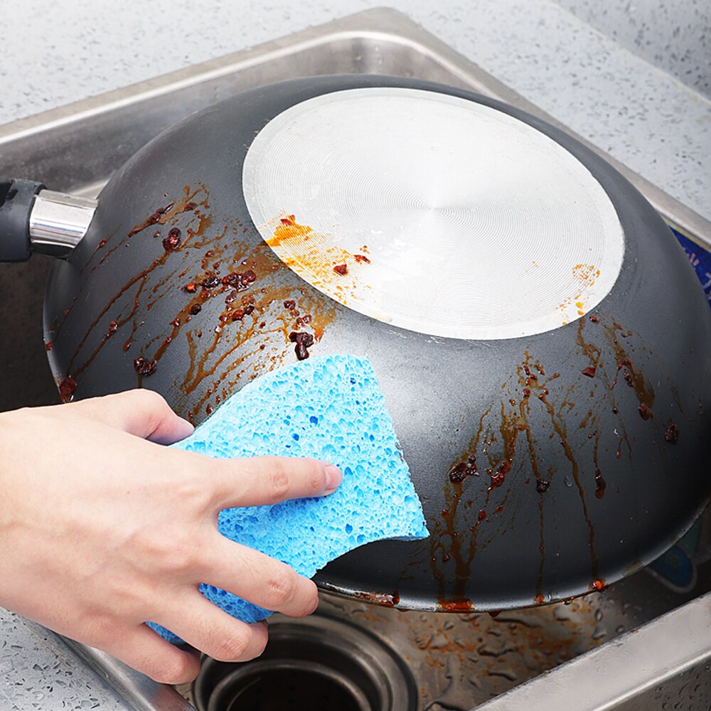 Heavy Duty Scrub Sponge Multi-Use Non-Scratch Anti... – Grandado