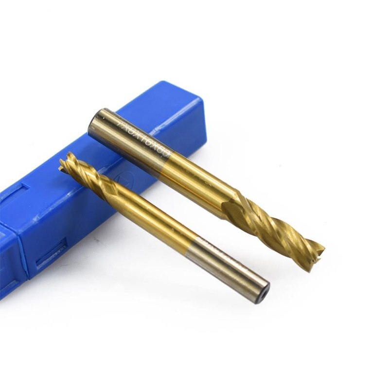 Hss Rechte Shank End Boren Set Tin Gecoat Mill Cut... – Vicedeal