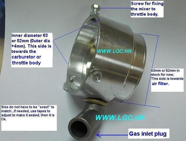 52Mm Lpg Cng Gas Mixer Voor Autogas Conversie Trad... – Grandado