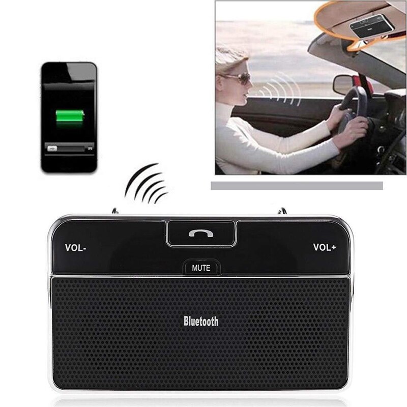 Hands-Free Intercom System Sun Visorwith Clip Mini... – Vicedeal