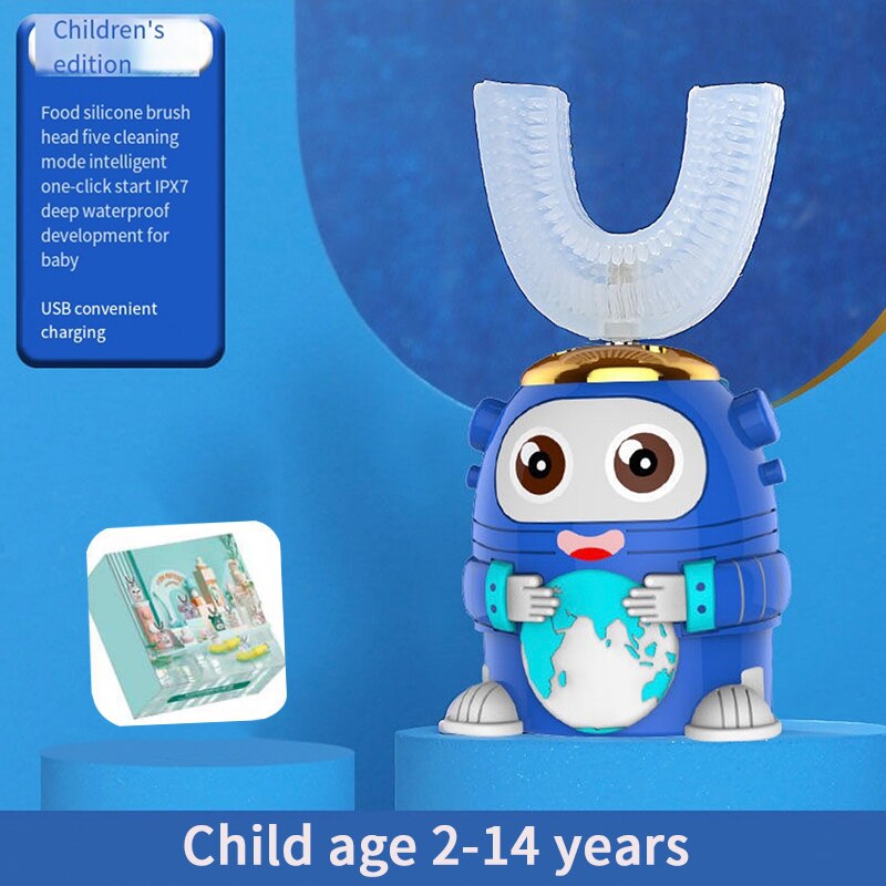 Children's Electric Toothbrush Smart 360 Degree U ... – Grandado
