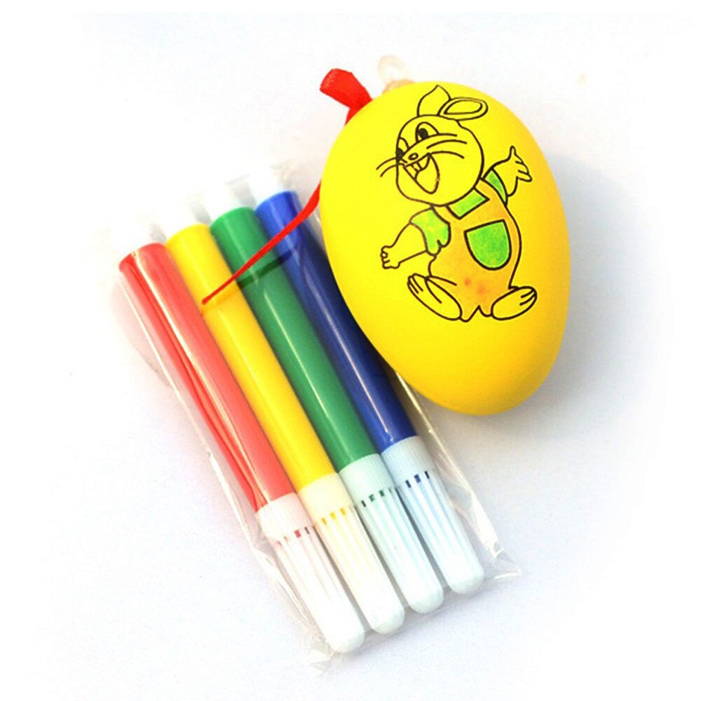 toys water color pen & egg kids diy painting color... – Grandado