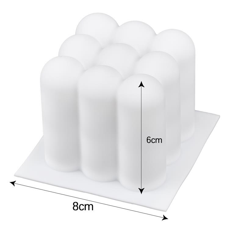 3d Candle Molds Soy Wax Silicone Mold Aromatherapy... – Grandado