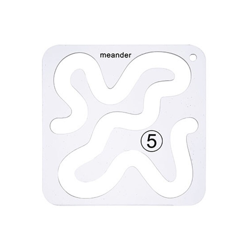 Special Shaped Acrylic Sewing Ruler Sample for DIY... – Vicedeal