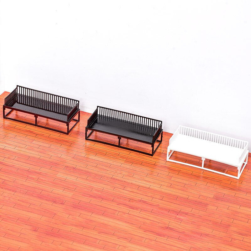 Chinese Style Retro Bed Model Mini Furniture Minia Grandado