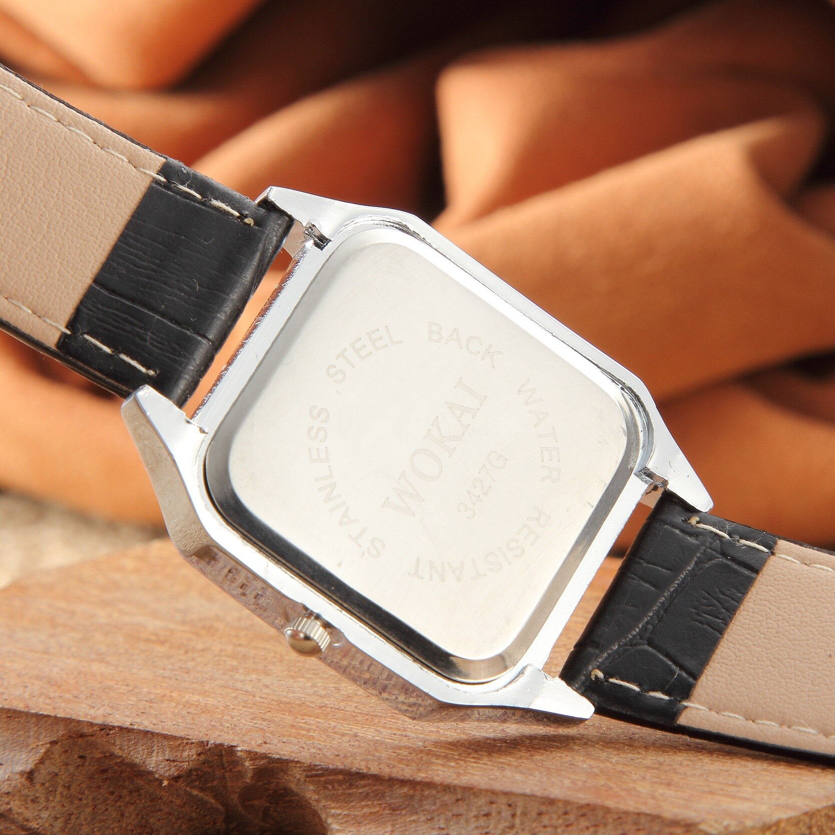 Fashionable quartz watch with leather belt for way... – Vicedeal