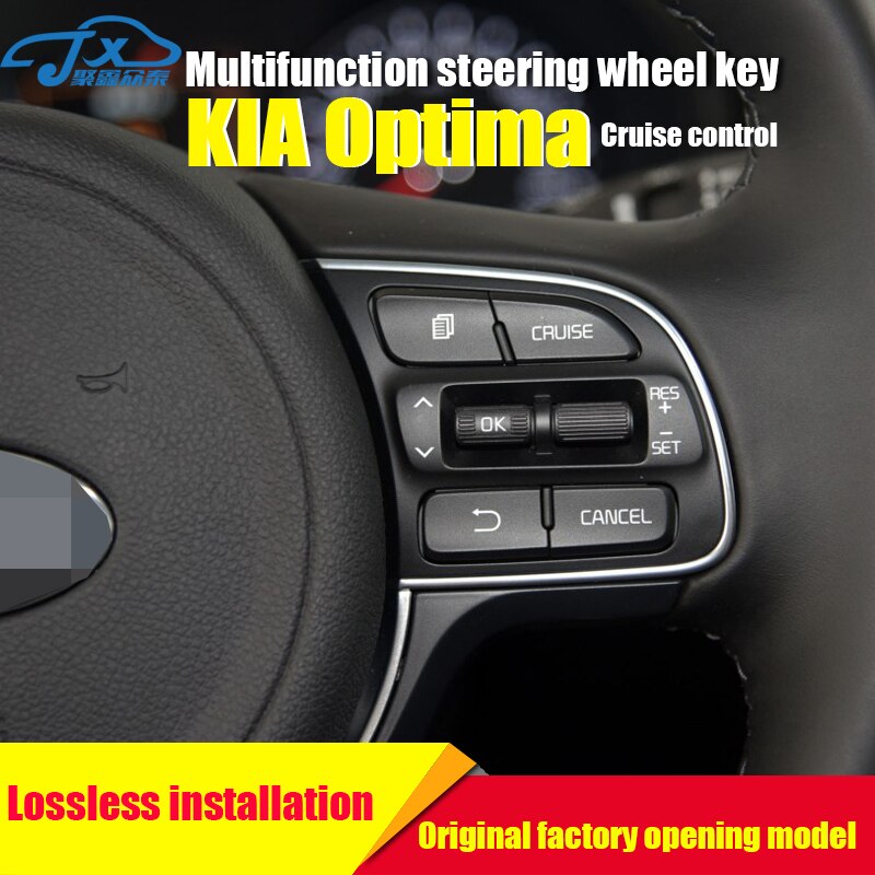 For KIA 16 Optima Speed cruise key Undamaged installation of the ...