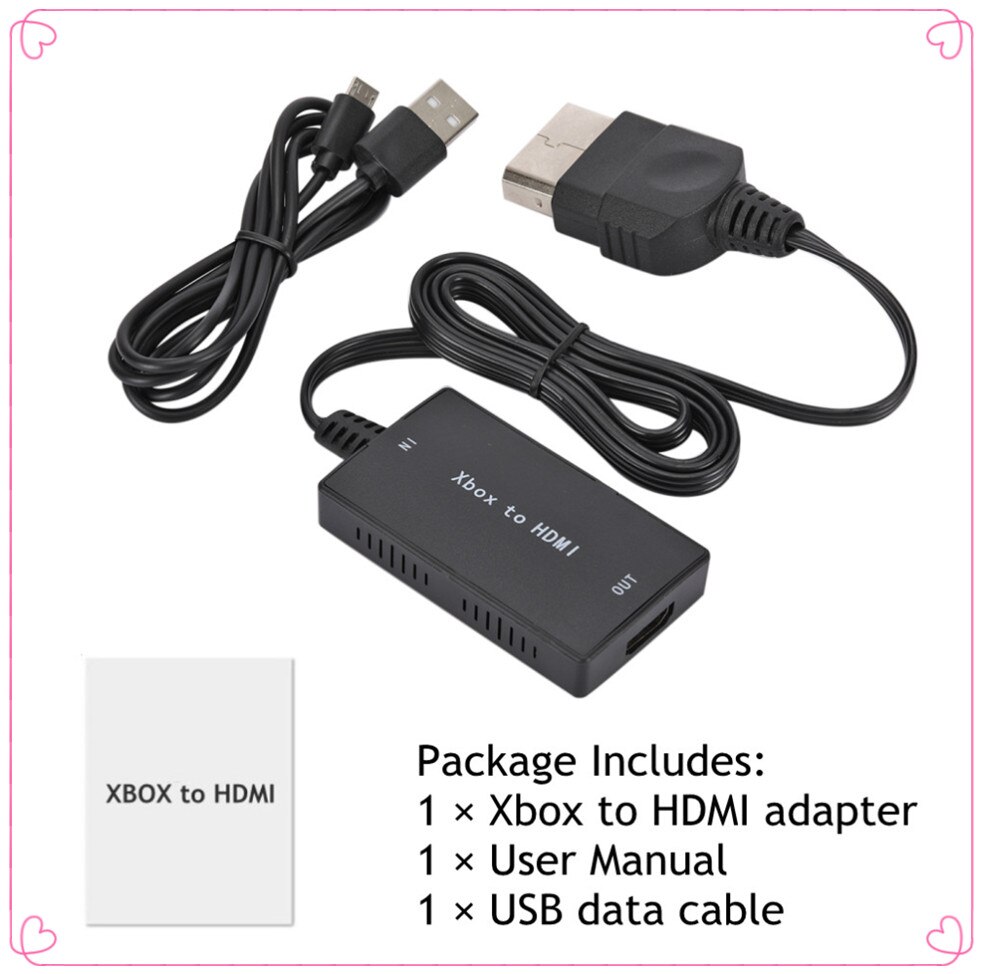 PzzPss HD 1080P / 720P XBOX to HDMI-Compatible Vid... – Grandado