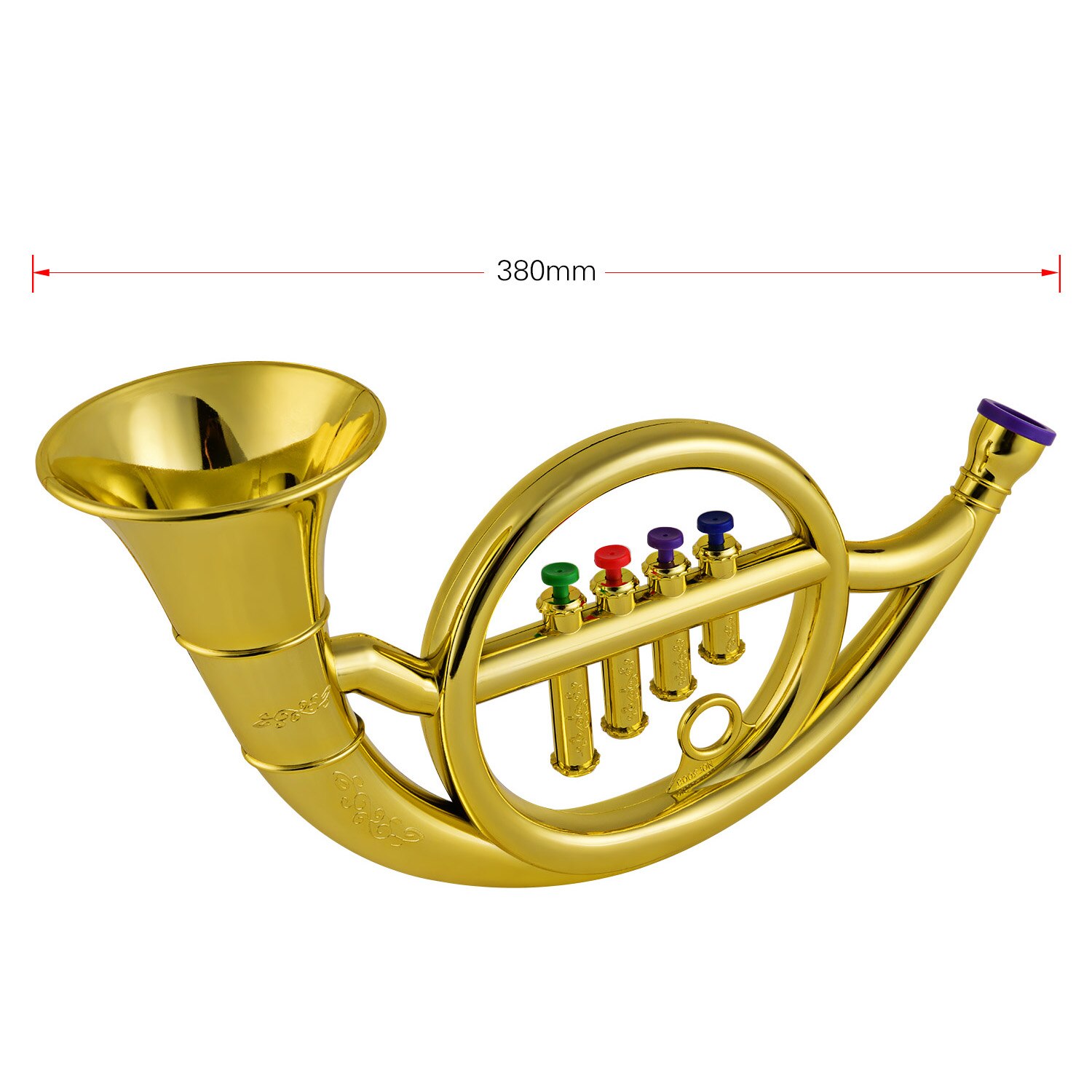 Musical Wind Instruments French Horn for Kids Todd... – Vicedeal