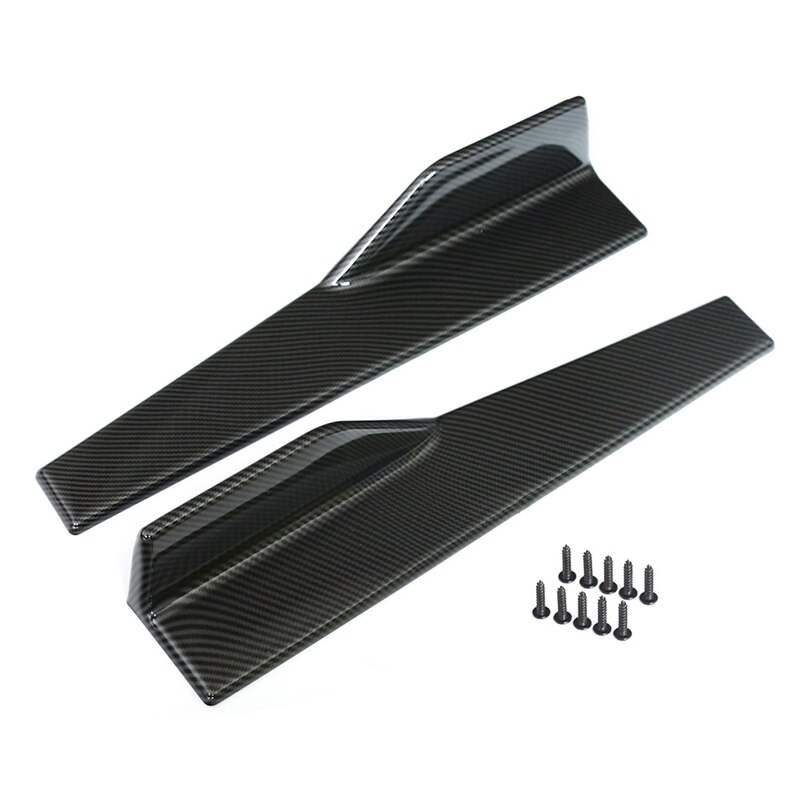 Car Body Side Skirt Rocker Splitters Winglet Wings... – Grandado
