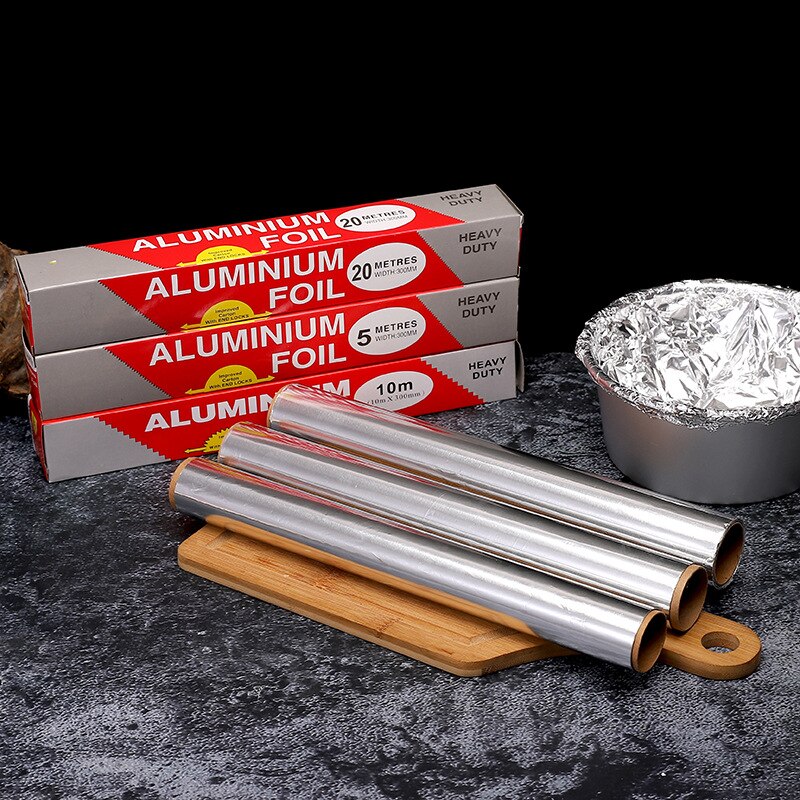 Baking Aluminum Foil Paper BBQ Thickened Tin Foil ... – Vicedeal