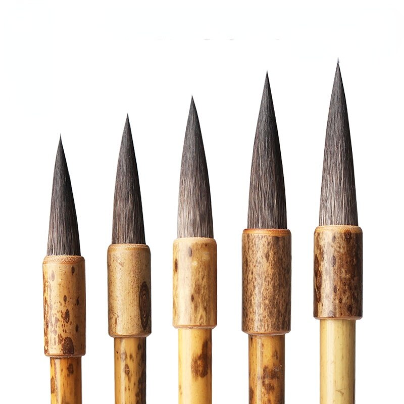 Mouse Whisker Chinese Painting Brush Pen Set Mottl... – Vicedeal