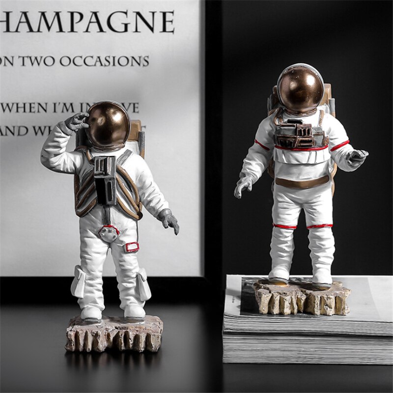 Nordic Resin Astronaut Decor Miniatures Model Home... – Vicedeal