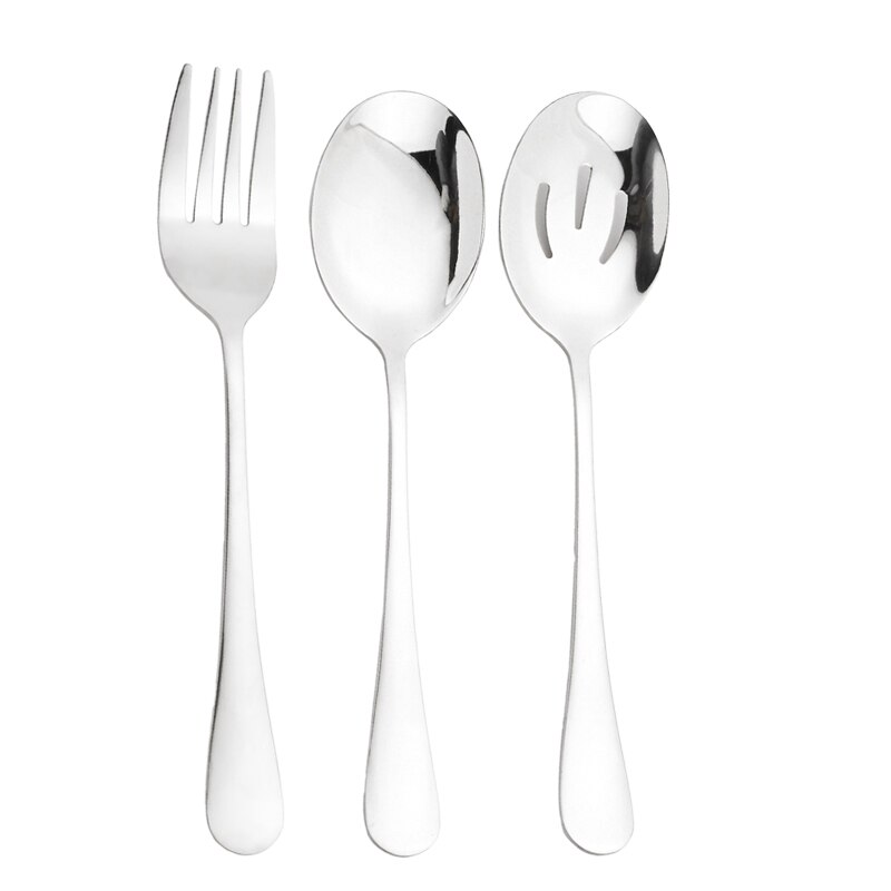 Western Stainless Steel Serving Spoon Restaurant P... – Grandado