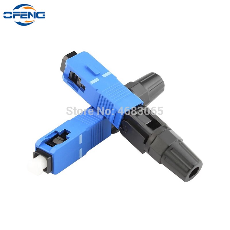 100Pcs Embedded SC UPC Fiber Optic Fast Connector ... – Grandado