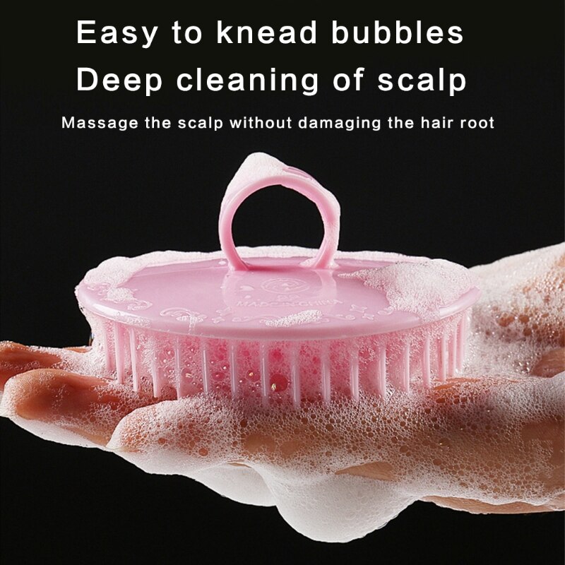 Hair Scalp Massager Shower Shampoo Brush Wet Dry M... – Grandado