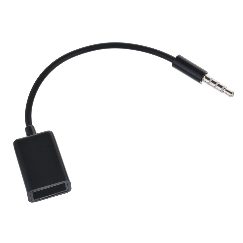 3,5mm Stecker Audio AUX Jack zu USB 2,0 Typ A Buch... – Vicedeal