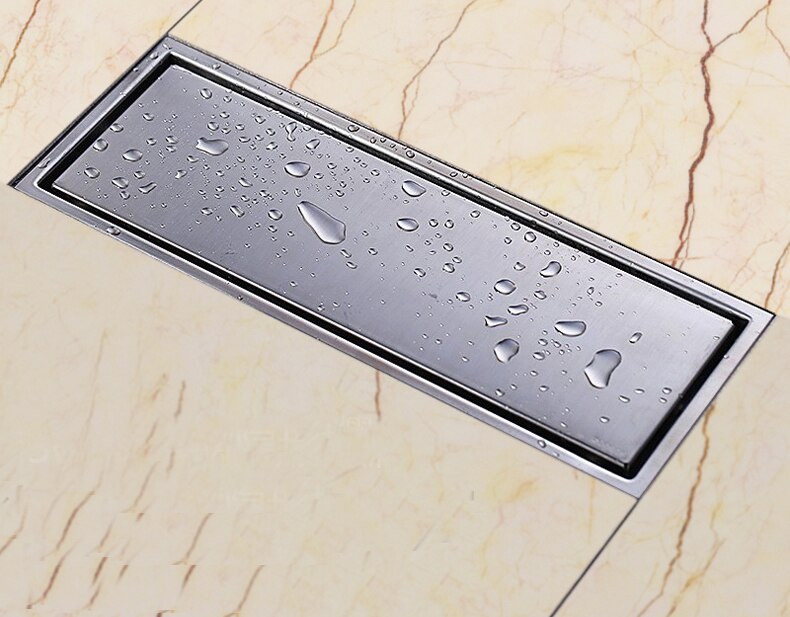 304 Tile Insert Rectangular Floor Waste Grates Bat... – Vicedeal