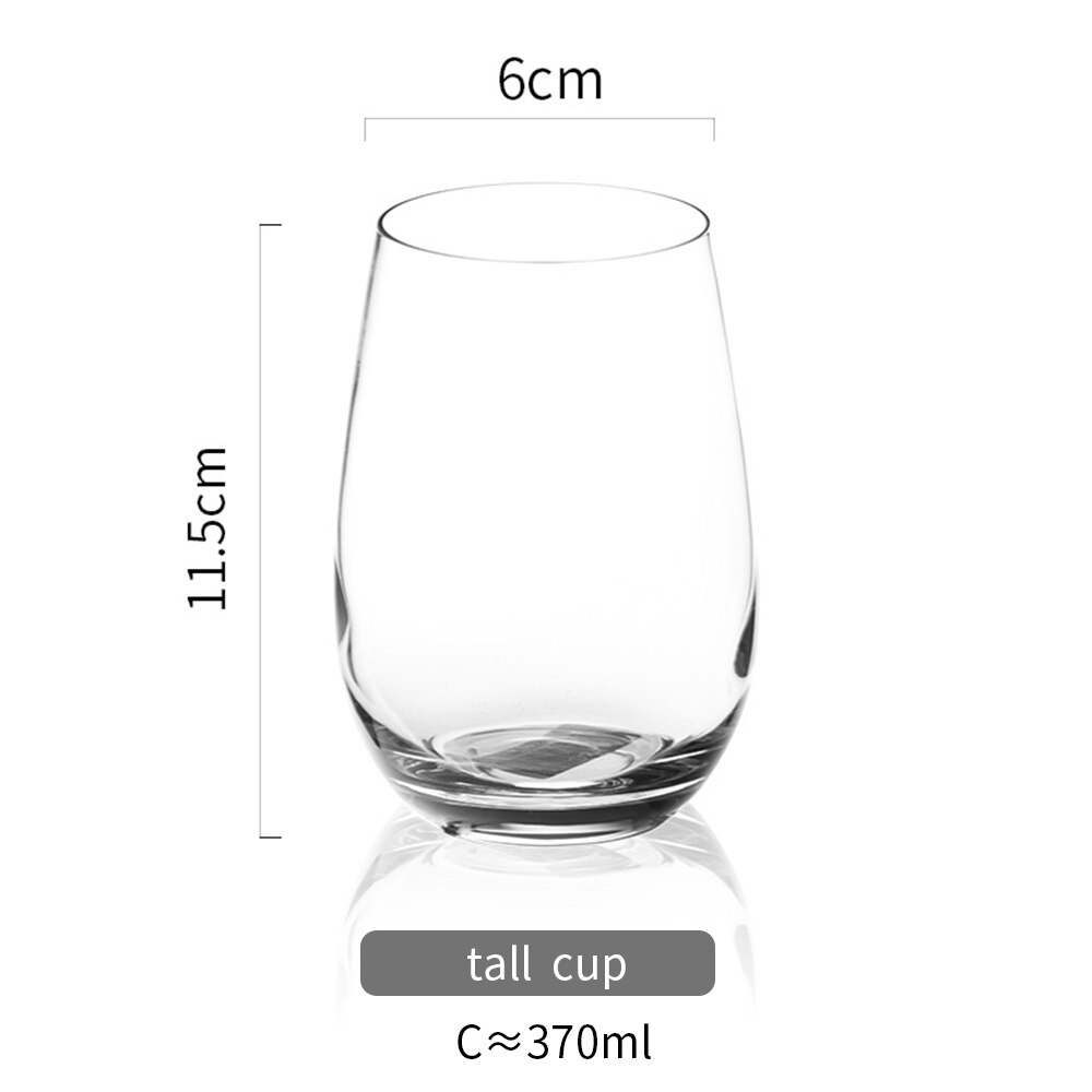 350ml 400ml Glas Wein Gläser Tasse Wiederverwendba... – Vicedeal