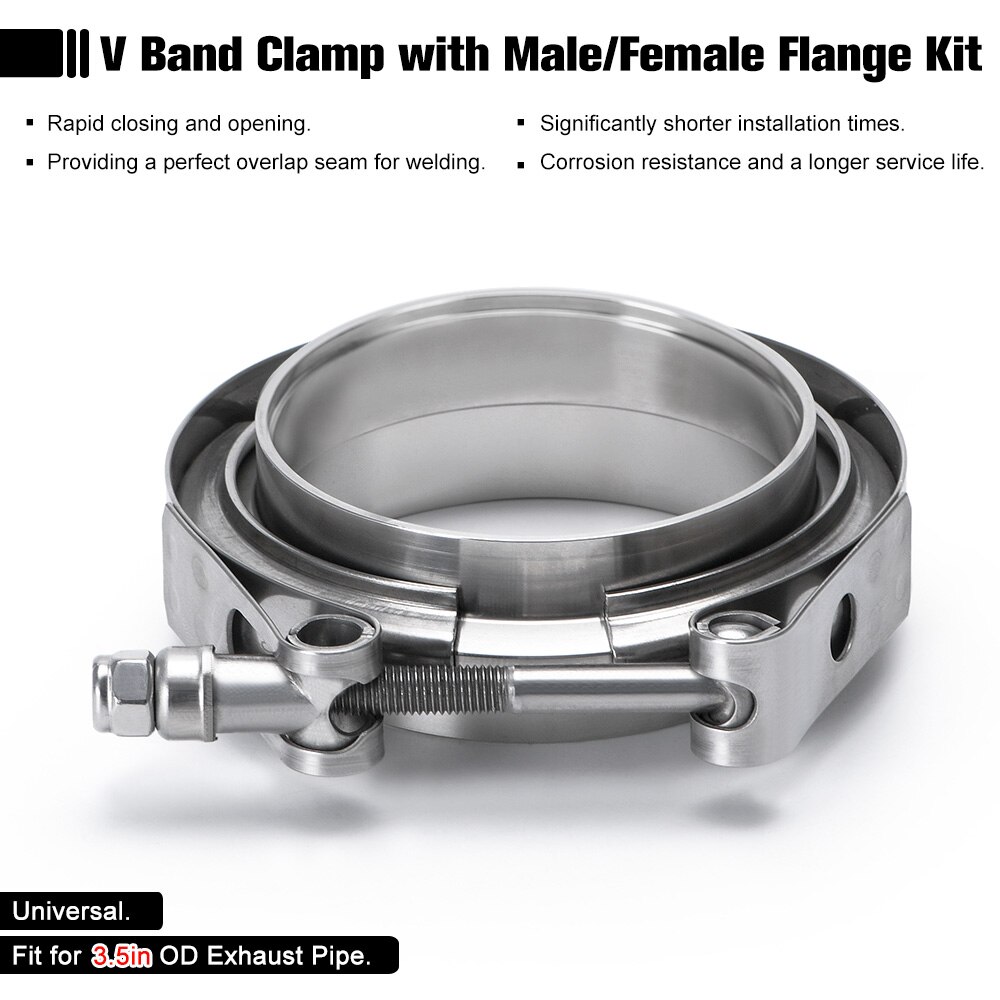 Wlr Racing-3.5 "Sus 304 Staal Roestvrij Uitla... – Vicedeal