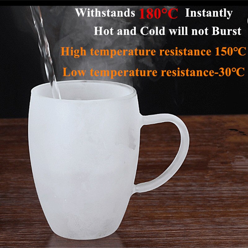 Double Wall coffee cup heat resistant glass tea cu... – Vicedeal