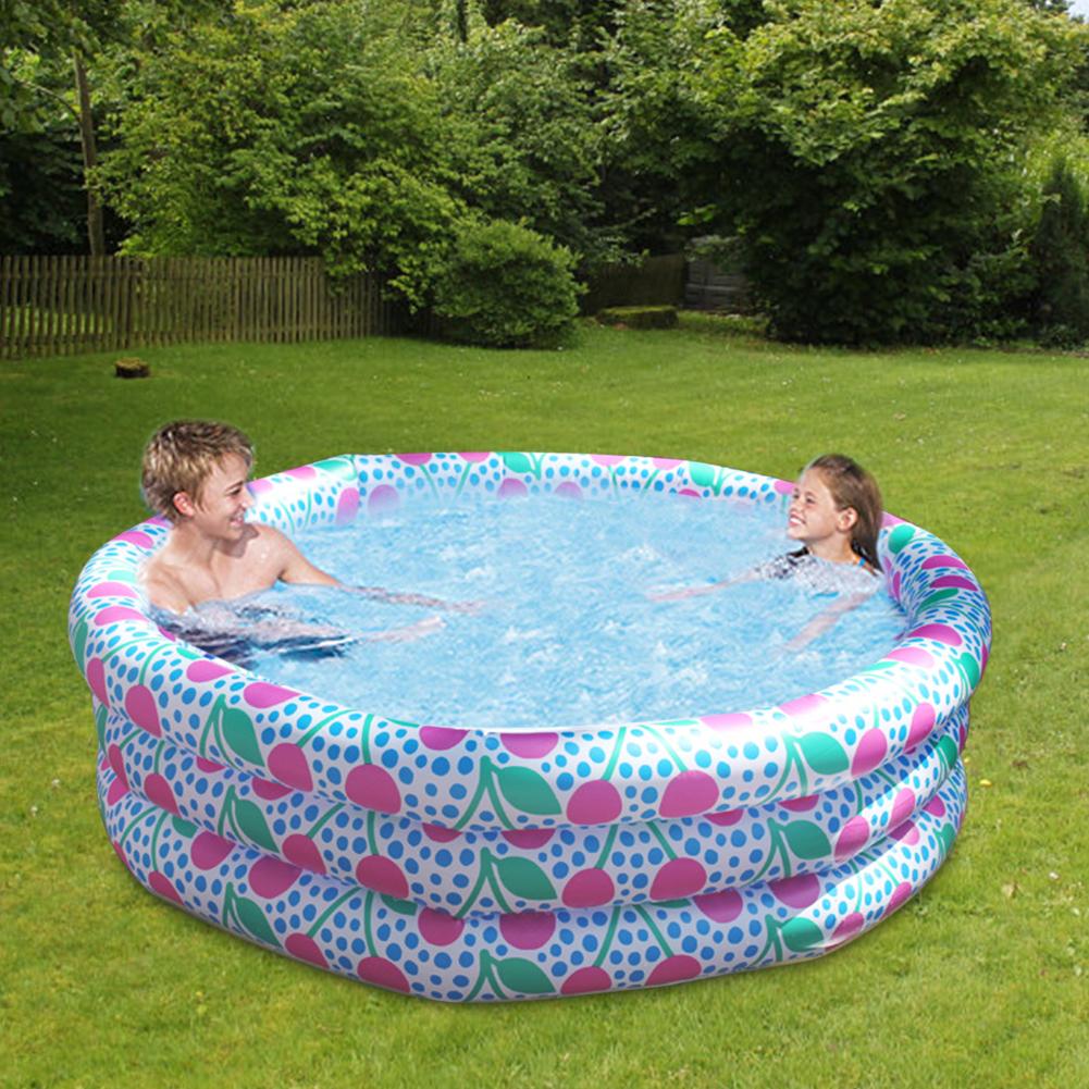 3-Ring Inflatable Swimming Pool Inflatable Kiddie ... – Grandado