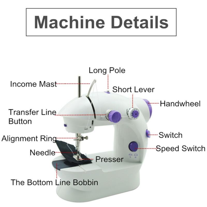 Electric Mini Sewing Machine For Home Hand Machine... – Vicedeal