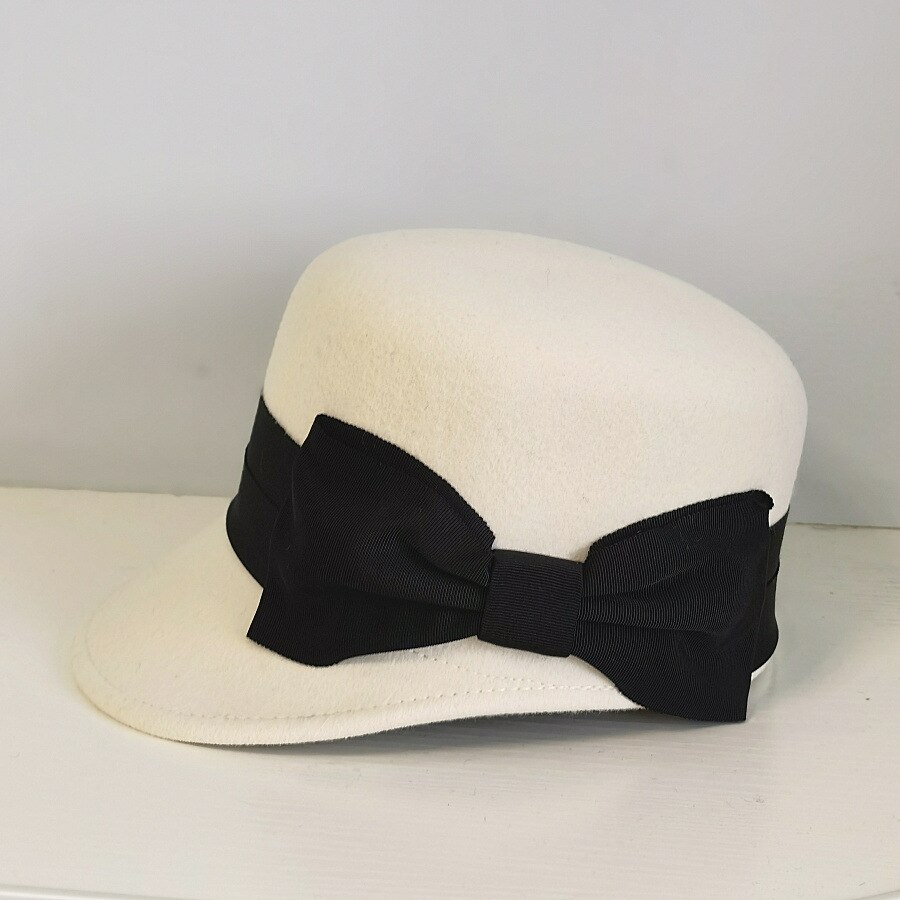 Autumn And Winter Woman Solid Color Octagonal Hat ... – Vicedeal