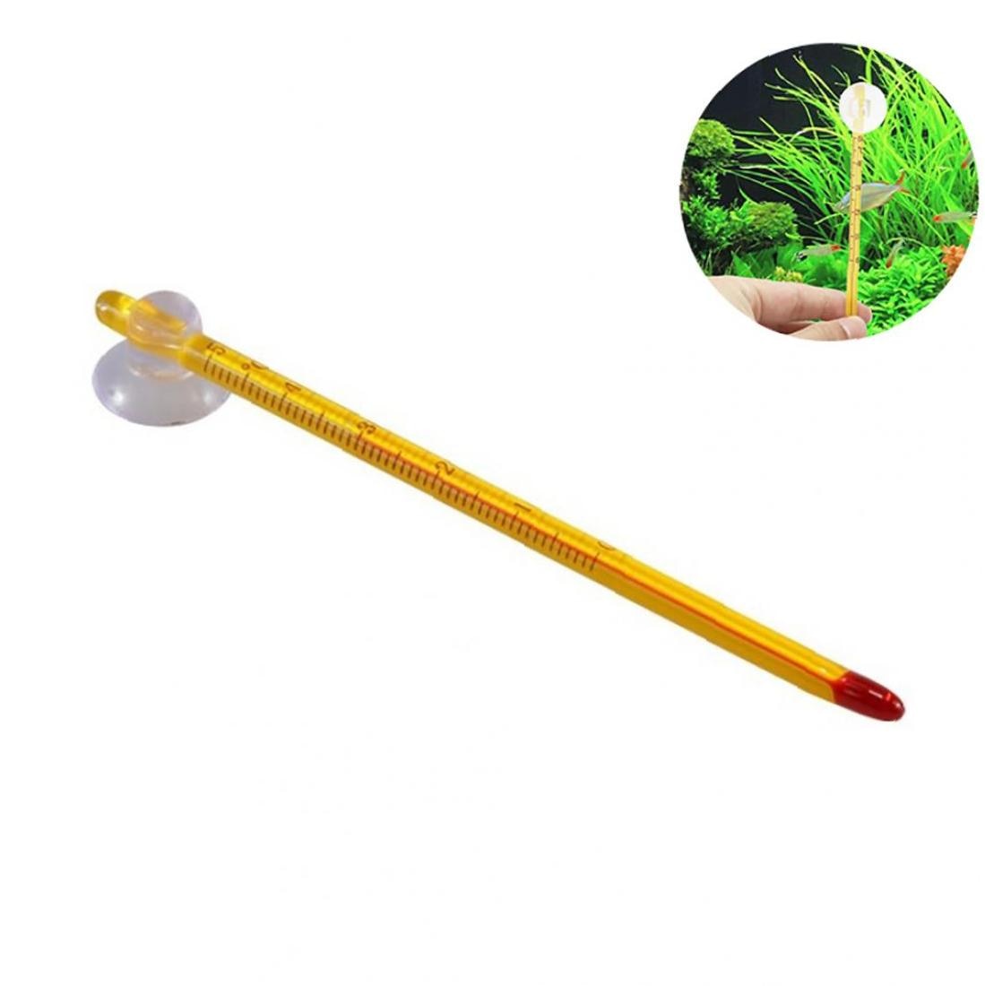 Aquarium Submersible Glass Thermometer With Suctio... – Vicedeal
