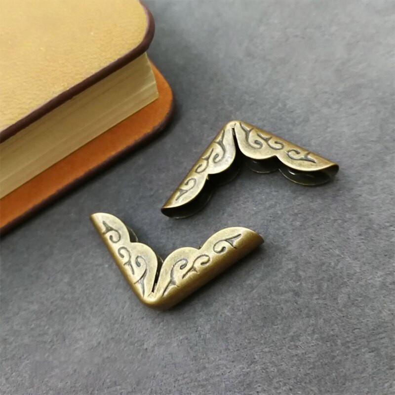 2 Pcs Collar Press Corner Protectors Metal Scrapbo... – Grandado
