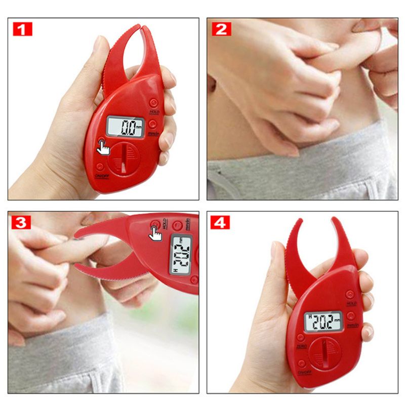 Body Fat Caliper Tester Scales Fitness Monitors An... – Vicedeal