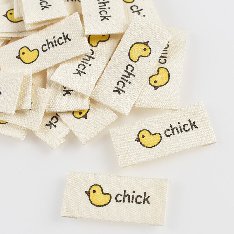 48PCS/lot Cartoon Pattern Letter Cloth Labels For ... – Grandado