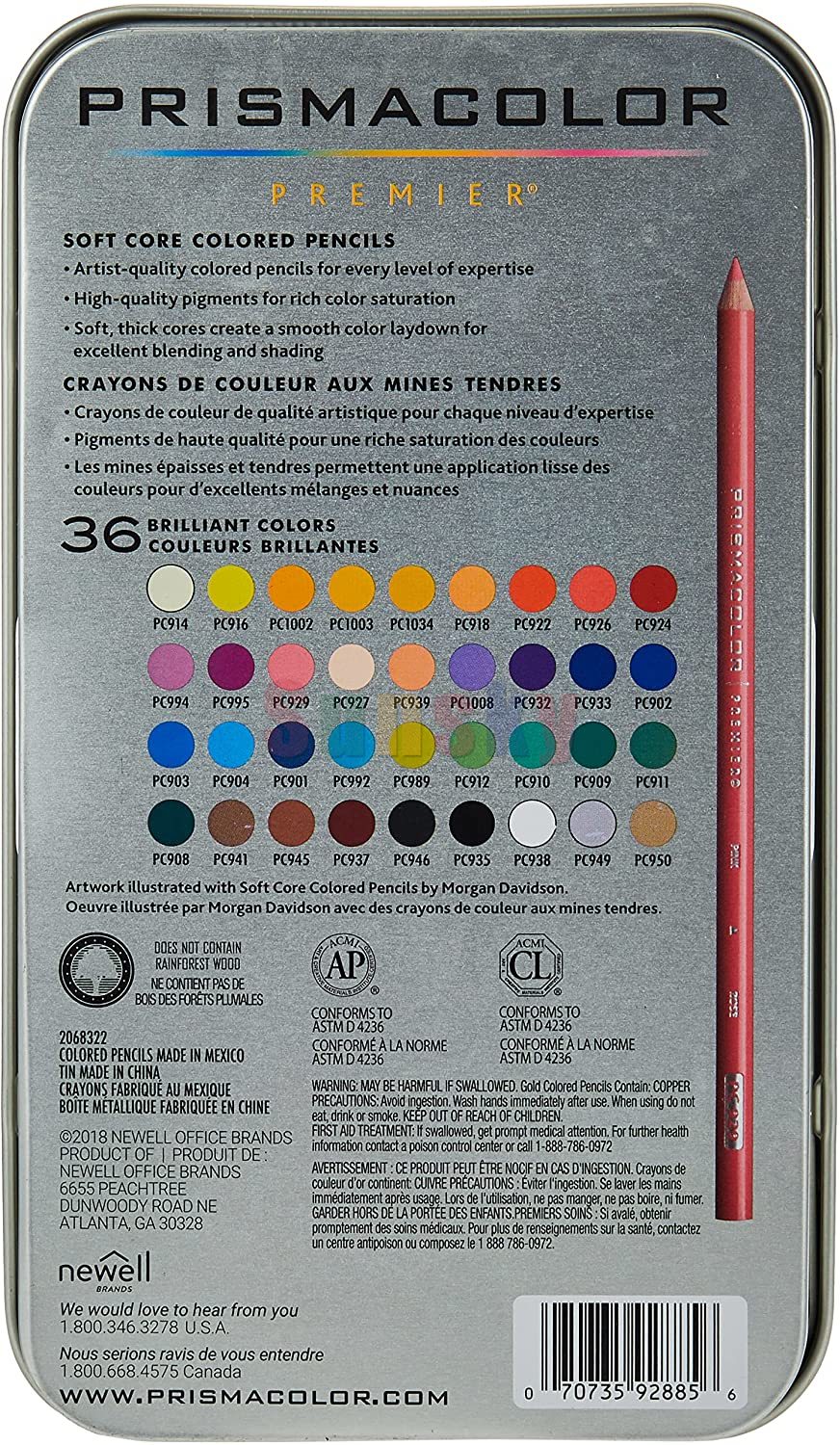 prismacolor premier 36 Colors Colored Pencil Paste... – Vicedeal prismacolor premier 36 Colors Colored Pencil Paste... – Vicedeal