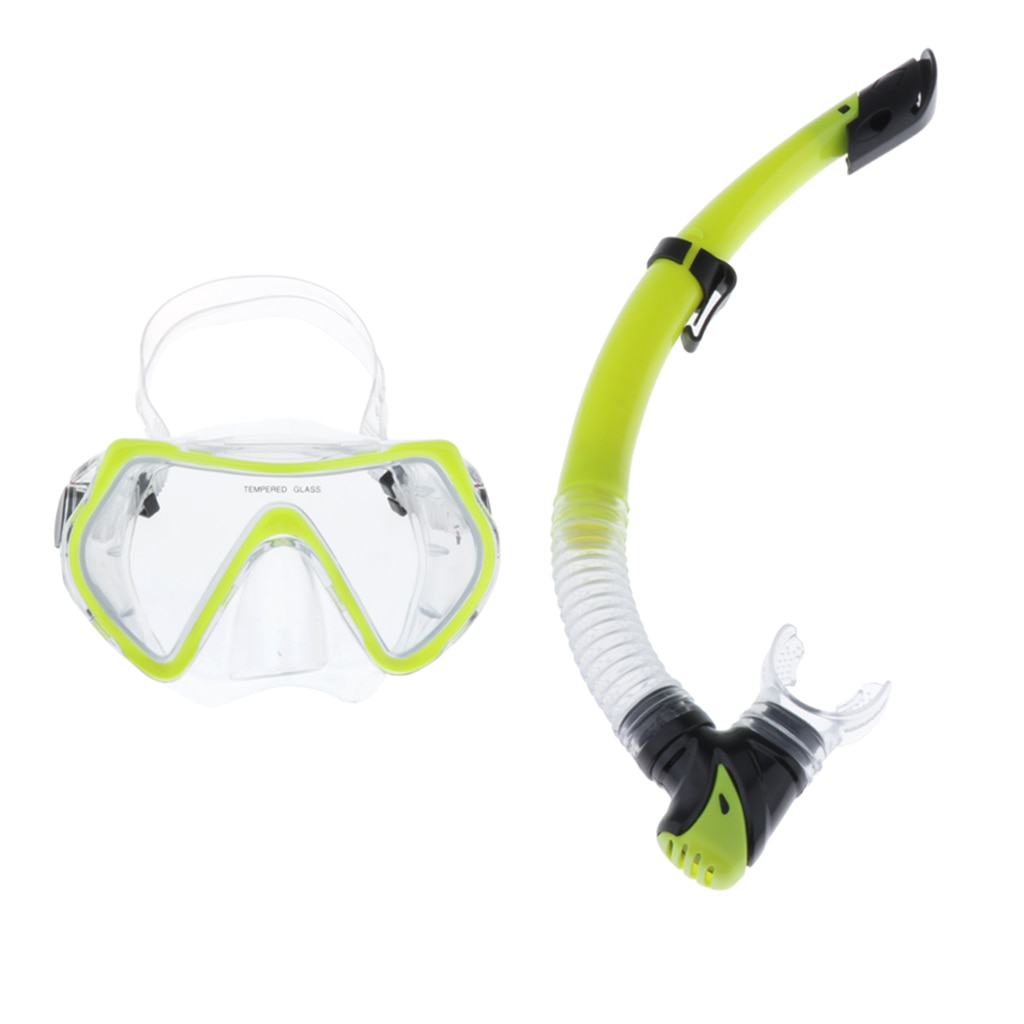 Scuba Diving Mask Goggles Snorkel Set Women Men Di... – Grandado