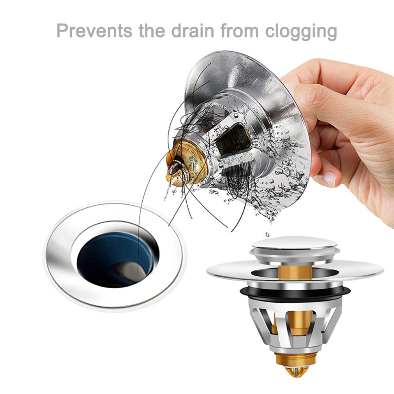 Bathroom Sink Drains Plug Detachable Bathtub Drain... – Grandado