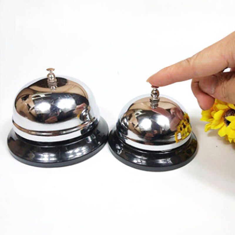 1Pc 85/100Mm Rvs Desktop Bel Hotel Counter Recepti... – Vicedeal